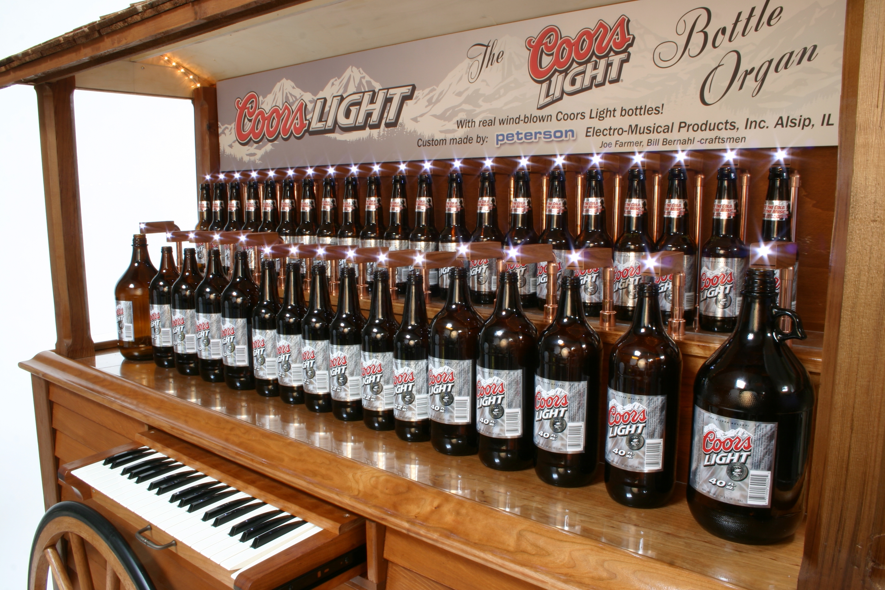Peterson Beer Bottle Organ