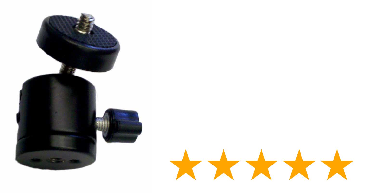 Five Stars! | Swivel Mount for StroboPlus HD/HDC | Peterson Strobe Tuners