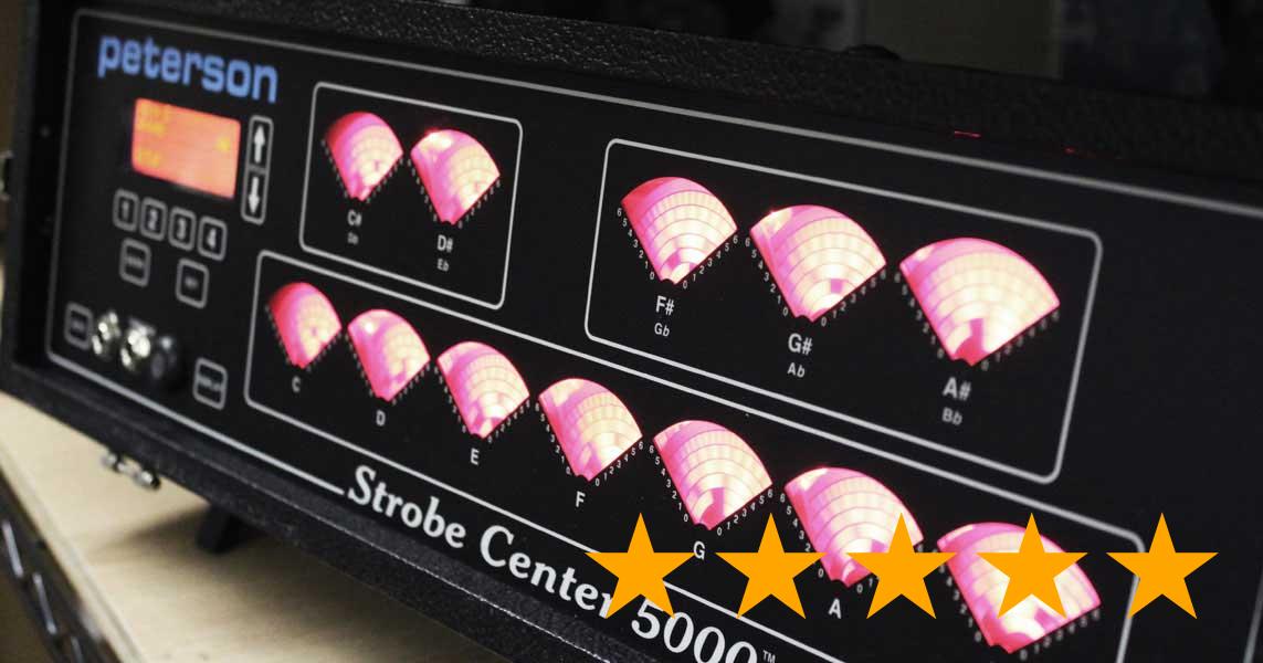 The best Peterson makes now | SC5000-II | Peterson Strobe Tuners
